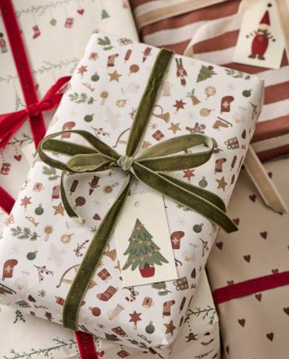 Gift Wrap Roll 5mt Nostalgic Christmas Design – TUSKcollection