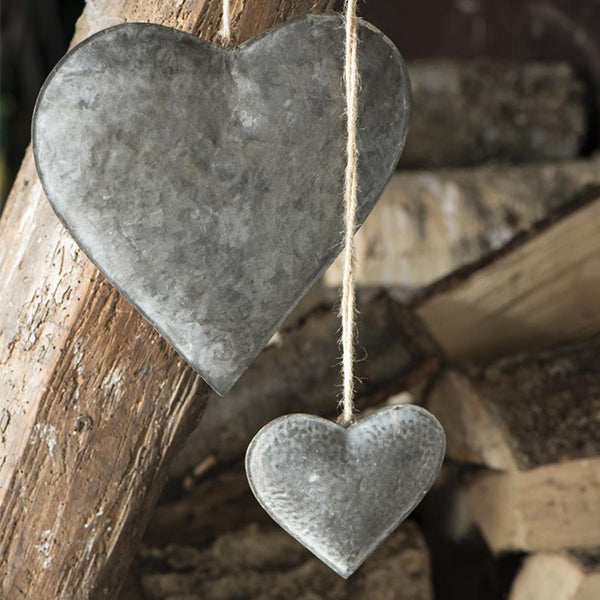 METAL HEART DECORATION FOR HANGING three sizes – TUSKcollection